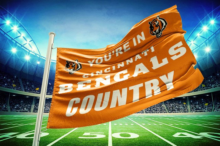Bengals Country Flag – Football Fanzone