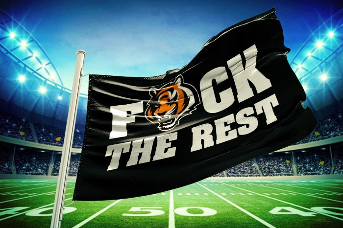 Bengals FTR flag – Football Fanzone