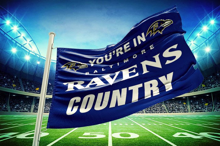 Ravens Country Flag – Football Fanzone