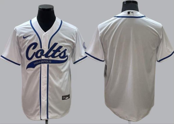 Colts Baseball Style Jersey – Football Fanzone